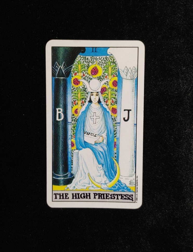 [타로카드 노트정리]2. 여사제-THE HIGH PRIESTESS : 네이버 블로그