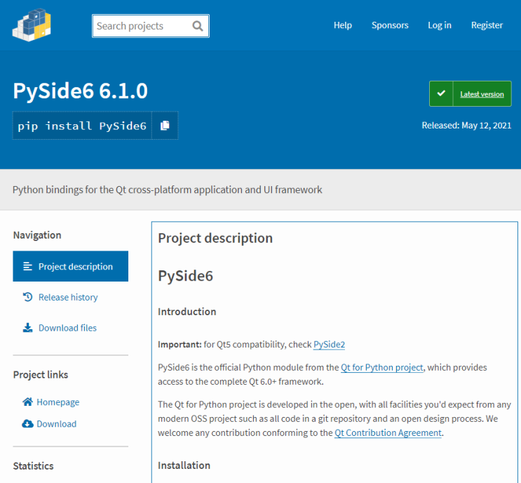 [Python] Gui 프로그래밍 PySide -1. 개요, 비교, 설치 : 네이버 블로그
