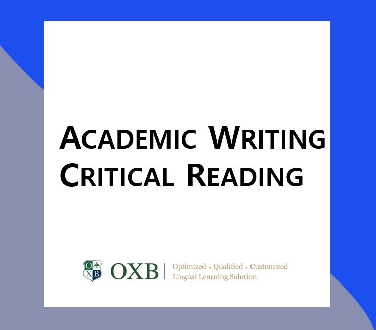 [아카데믹 라이팅] Critical Reading 이란 무엇일까? : 네이버 블로그