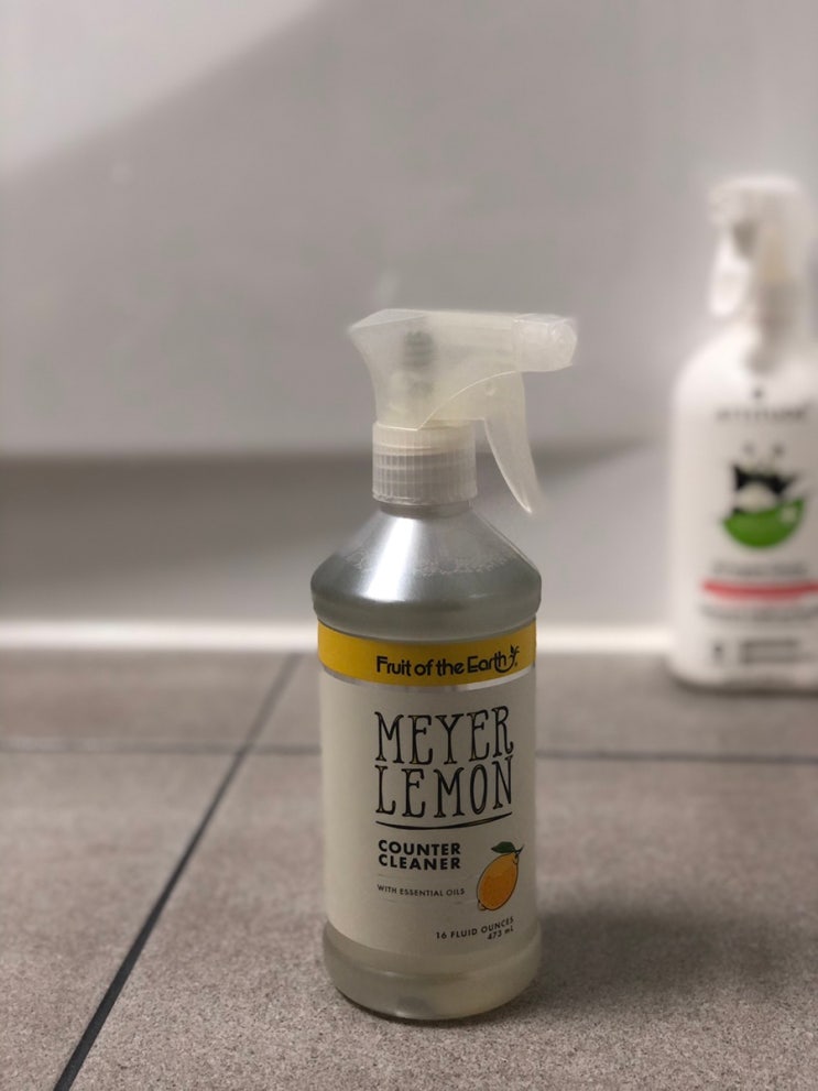 Fruit of the Earth Meyer Lemon Counter Cleaner 화장실 청소 세제 바꿈 : 네이버 블로그