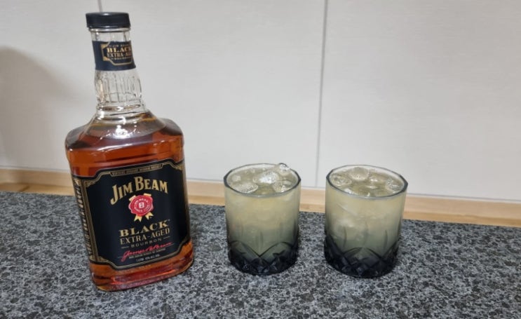 짐빔 블랙 엑스트라-에이지드 언더락잔 패키지 JIM BIM BLACK EXTRA-AGED : 네이버 블로그