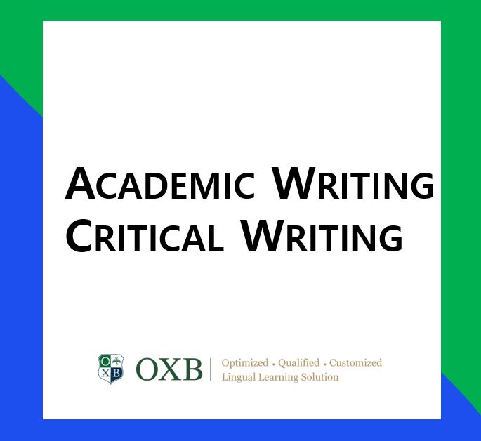 [아카데믹 라이팅] Critical Writing 이란? : 네이버 블로그