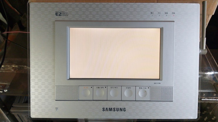 대구시 달서구 달구벌대로 성서 우방 유쉘 아파트 삼성 이지온 SAMSUNG EZON 비디오 인터폰 SHT-7170VC SHT-7150 화면에 그림 또는 영상이 희뿌연 고장 ...