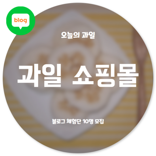 오늘의 배송 산지직송으로 신선하고 건강한 먹거리를 제공하는 오늘의 과일 쇼핑몰 리뷰어 모집 네이버 블로그