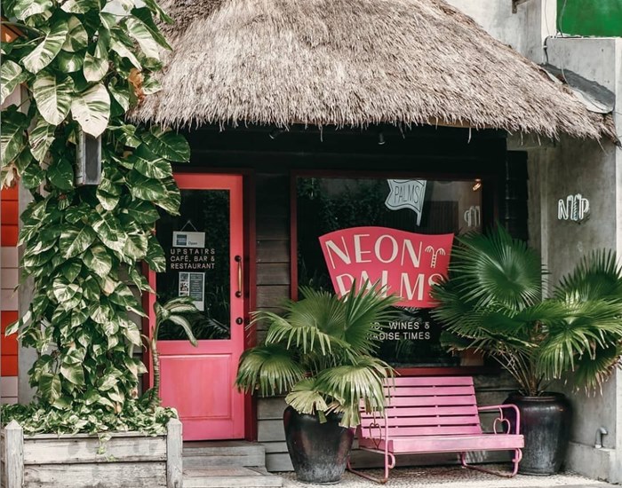 스미냑 맛집 - 아침식사가 가능한 Neon Palms : 네이버 블로그