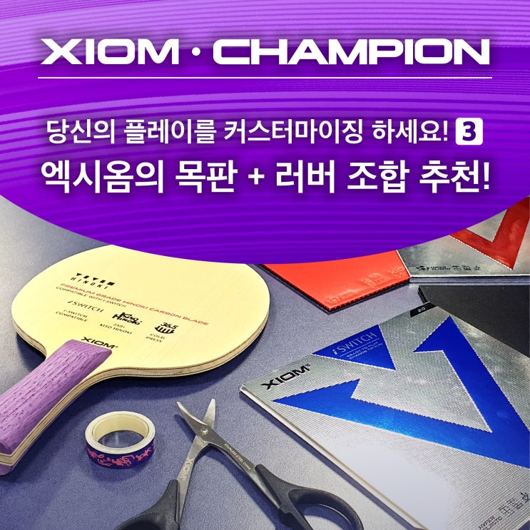 [XIOM의 세번째 목판+러버 추천 조합!] 당신의 플레이를 커스터마이징 하세요! [#3] 비비드 + 아이스위치 베가 아시아 & 아이스위치 베가 유럽 : 네이버 블로그