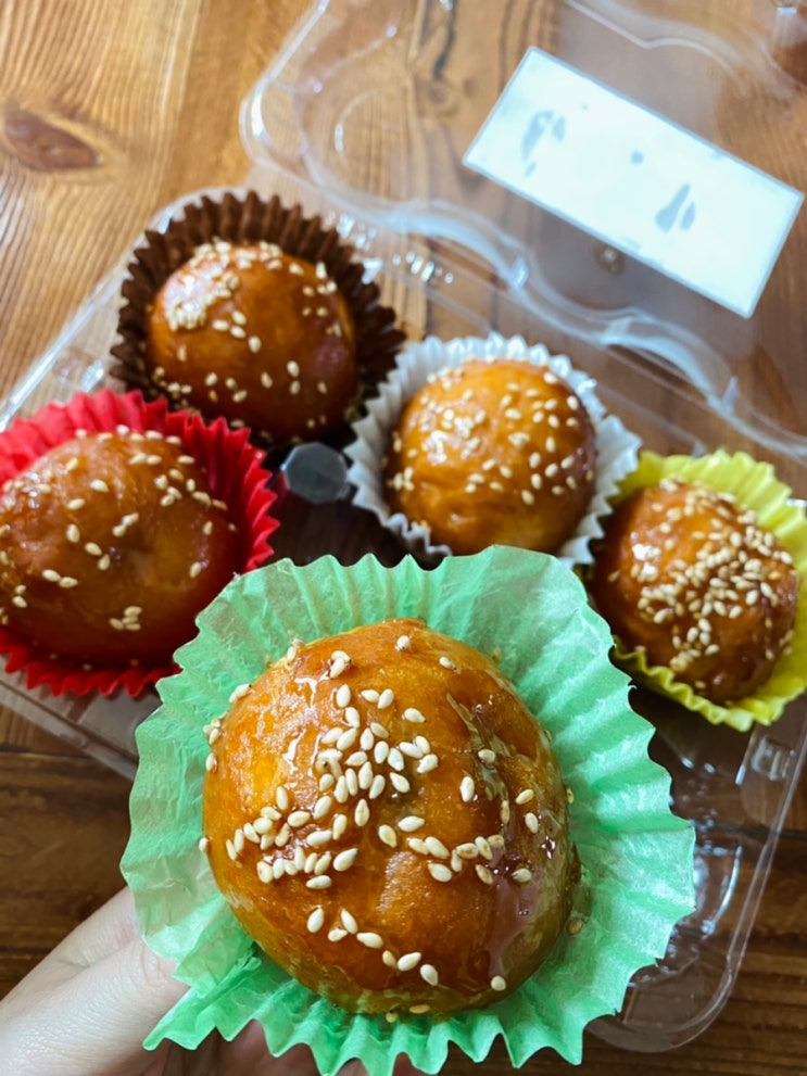 통영 여행 통영멍게하우스빵 중앙전통시장 바로 옆 특산물 기념 선물 간식 꿀빵 추천 포장 택배 가능 네이버 블로그