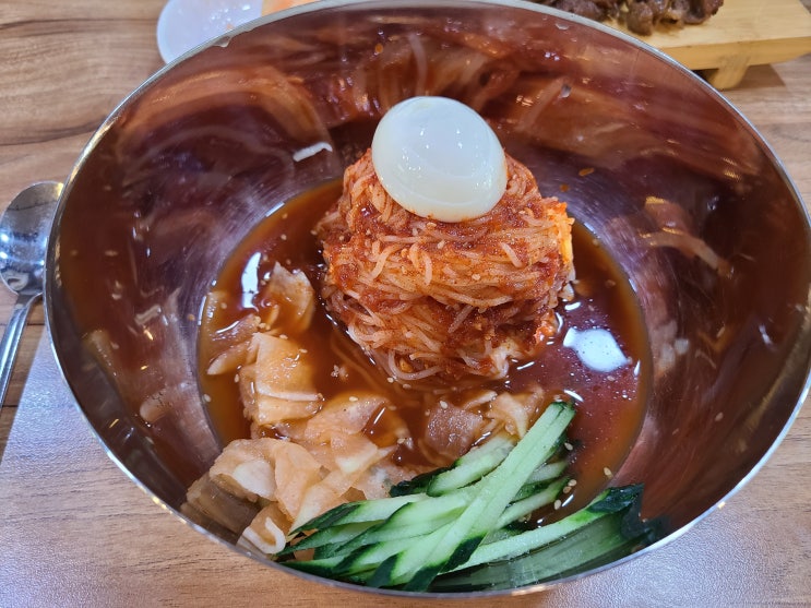 포항 이동 밀면맛집 대청밀면 밀면의 계절이 온다 체리씨ver 네이버 블로그