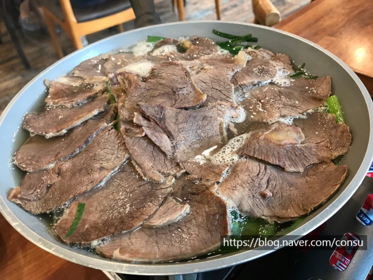 msg 없는 깔끔한 맛집, 망원동 '가족식탁' 한우 수육 : 네이버 블로그