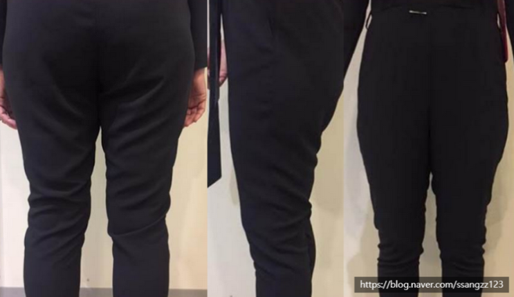 [패턴/핏보정] 바지패턴 수정 "뒷시리 타이트 엉덩이 똥꼬낌 Back rise - cutting in into body ...