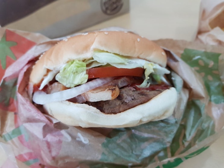 영등포시장역 햄버거 맛집 햄버거는 버거킹이지 통베이컨와퍼세트 버거킹 영등포kt점 직장인점심식사 네이버 블로그