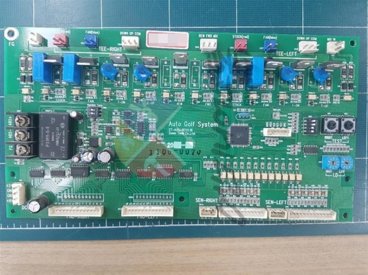 PCB / 줌테크 오토골프시스템 pcb기판 ZT-AGS-REV2.1B / 기판쇼트수리 / 출력불량 pcb 수리 : 네이버 블로그