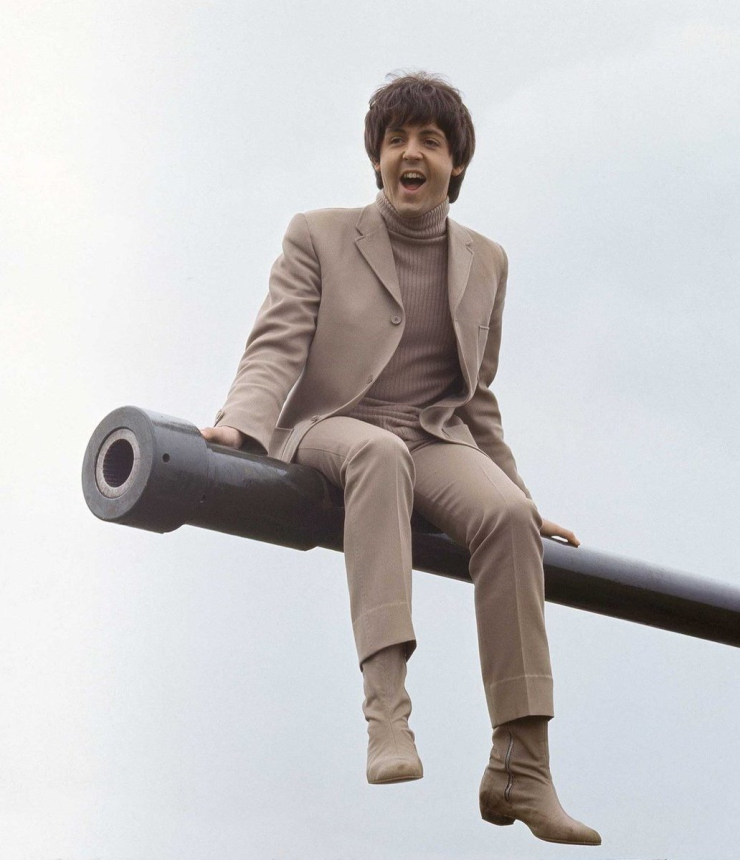 비틀즈 폴 매카트니의 센츄리온 MK3 전차 20파운드 84mm포 포신 타기 - Centurion MK3 tank Ordnance ...