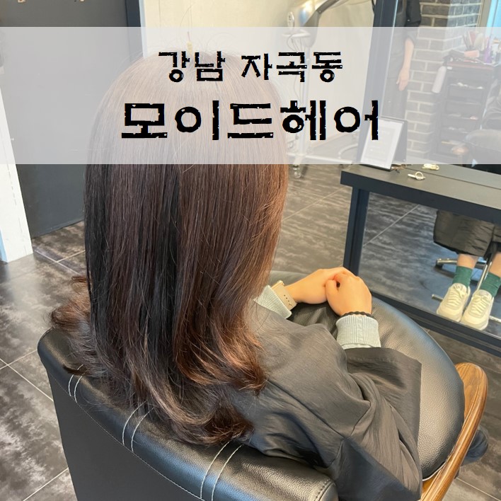 자곡동 미용실｜모이드헤어 뿌리염색컷 내돈내산 소연 디자이너 추천 네이버 블로그