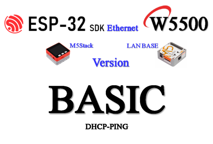 ESP32 SDK(M5Stack)+W5500 Ethernet(LAN Base) (1. Basic Example DHCP) : 네이버 블로그