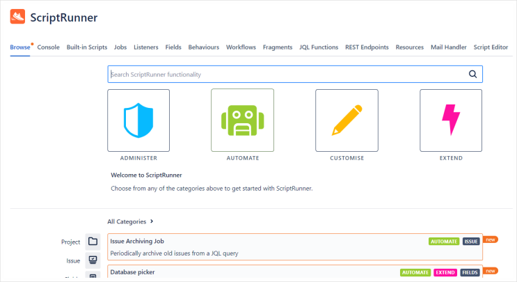 Scriptrunner for Jira - Project 정보 조회 : 네이버 블로그