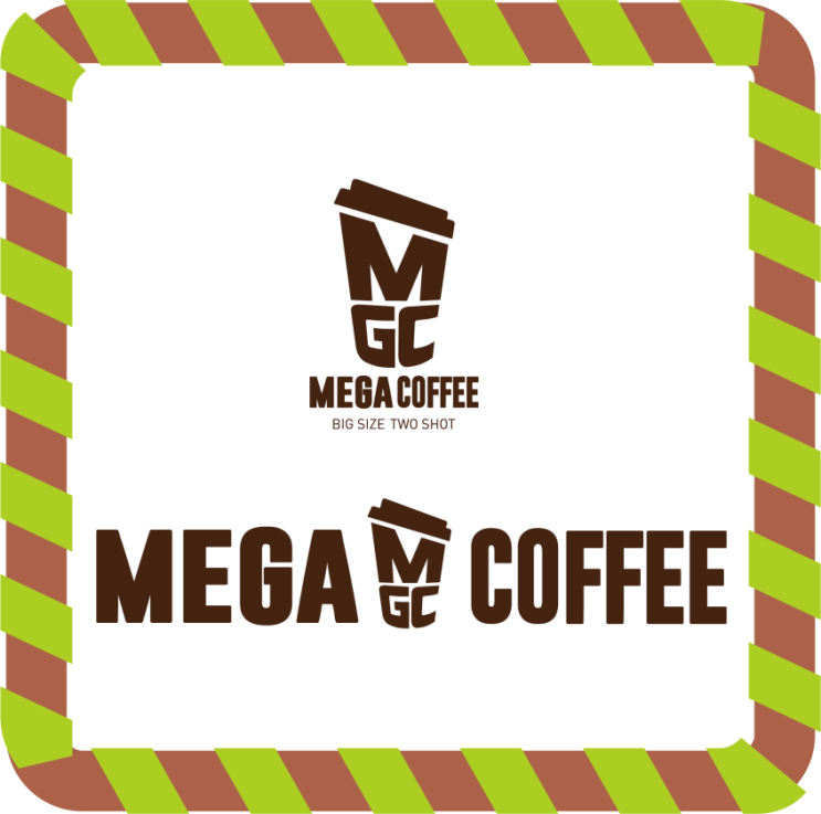 로고)메가커피(MEGA COFFEE)로고 : 네이버 블로그