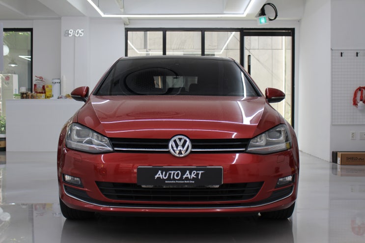 하남 오토아트 - 폭스바겐 골프 7세대 아이나비 Z5000 PLUS 블랙박스 시공 : 네이버 블로그