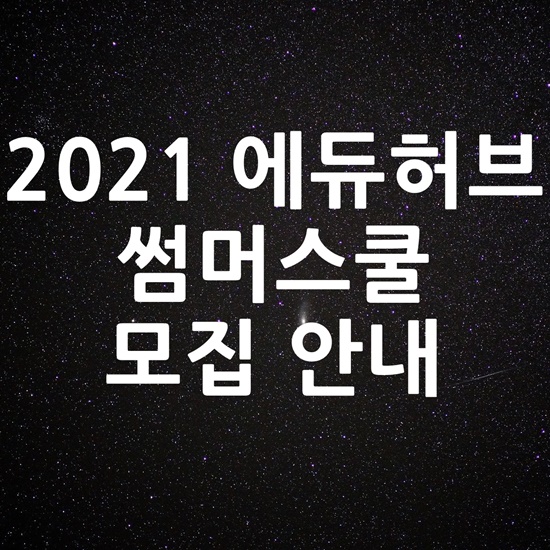 에듀허브 입시컨설팅 2021 여름방학 특별 관리 프로그램 대구 썸머스쿨 수성구 범어동 네이버 블로그