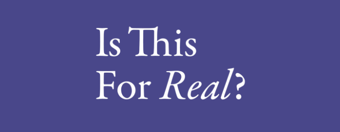 오늘의 영어표현(1473) Are you for real? : 네이버 블로그