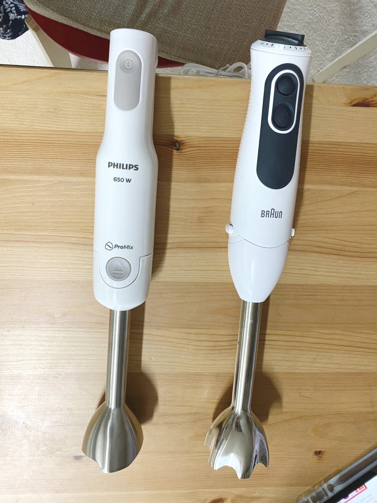 비누용 핸드블렌더 추천, 필립스 HR-2534 vs 브라운 MQ3135 핸드블렌더 비교 : 네이버 블로그