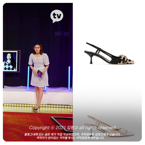 카카오tv 뮤즈강림 한혜진 패션에서 보여준 여름 여성 슬링백 명품 구두는 세르지오 로시 신발 네이버 블로그