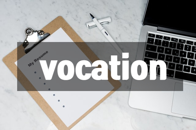 화요일 영단어 단어 vocation과 avocation을 비교해볼까요? : 네이버 블로그