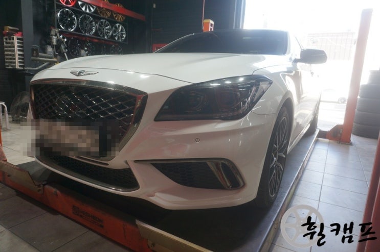 부산휠도색 부산캘리퍼도색 자동차휠복원 제네시스 G70 브레이크 캘리퍼 도색작업 네이버 블로그