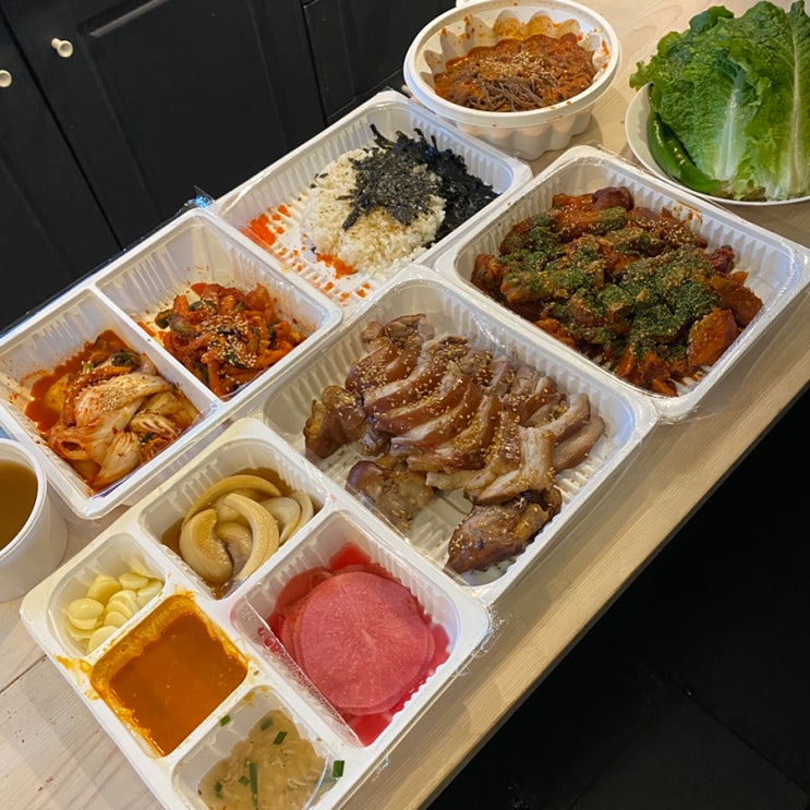 한입가득족발보쌈앤포차 반반족발에 취하다 구제주 족발집 네이버 블로그