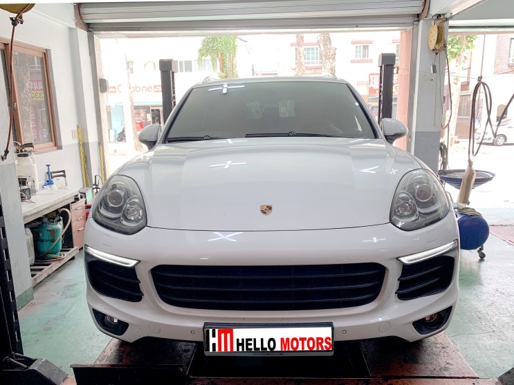 포르쉐 카이엔 EPC경고등 코딩작업 [HELLO MOTORS] : 네이버 블로그