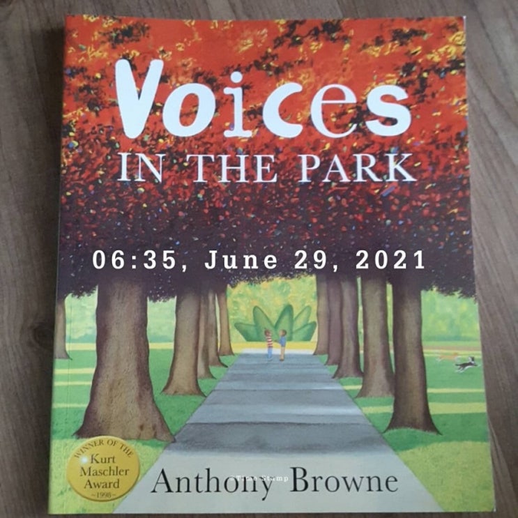 [2021.26] Voice in the Park/Anthony Browne : 네이버 블로그
