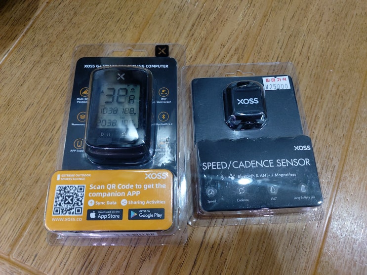 [XOSS] XOSS G+ 속도계 및 센서 입고! : 네이버 블로그