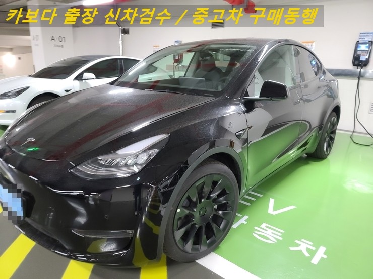 카보다 2021 테슬라 모델y 신차살때 딜리버리 센터에서 출고전 정비사 출장검수대행 및 강서구 신차검수 네이버 블로그