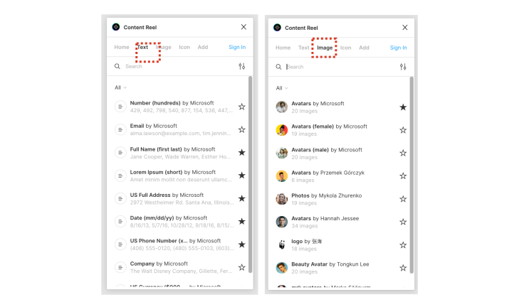 Figma Plugin - Content Reel : 네이버 블로그