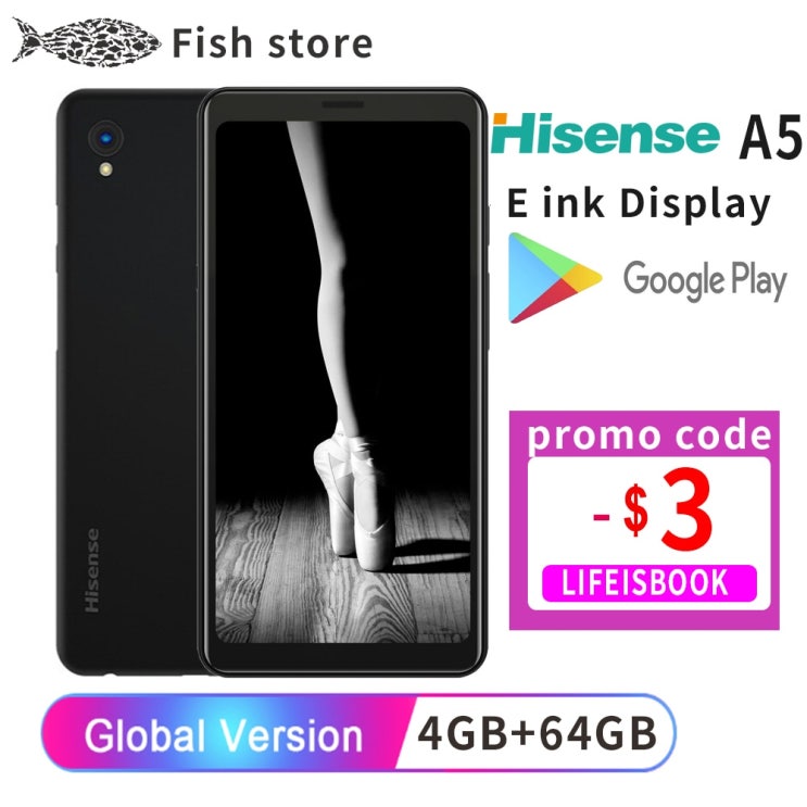 후기가 정말 좋은 Google Play Hisense A5 Facenote F1 EInk 디스플레이 화면 Celular ...