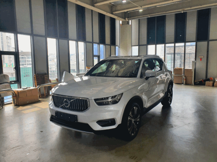 XC40 출장 신차검수가 있었습니다. : 네이버 블로그