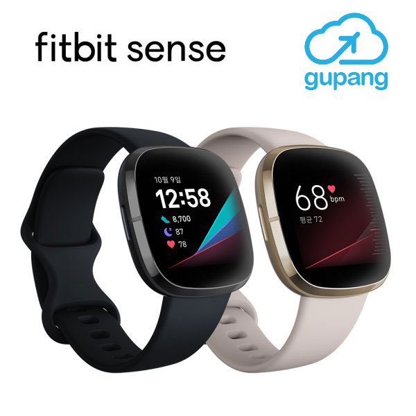 갓성비 좋은 핏빗 센스 스마트워치 Fitbit Sense GPS Smartwatch - 추가금 X, Carbon/Graphite ...