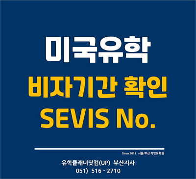 [미국유학] 미국학생비자 기간 및 SEVIS No.(세비스넘버,아이디) 확인 : 네이버 블로그