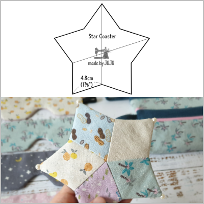 별 모양 코스터 패턴, Star Coaster Pattern PDF : 네이버 블로그