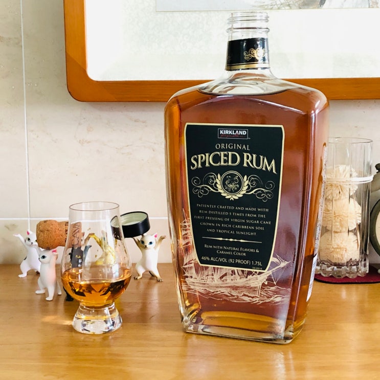 코스트코 럼주 : 커클랜드 시그니처 스파이스 럼(Kirkland - Spiced Rum) : 네이버 블로그