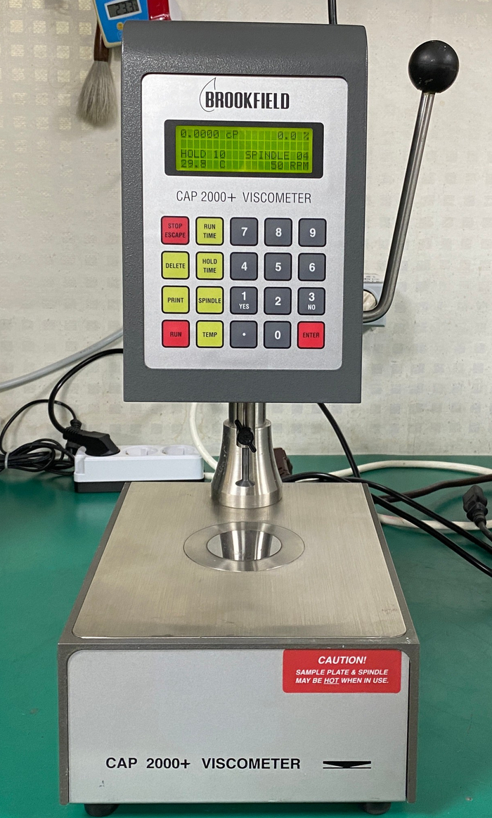 BROOKFIELD CAP 2000+H 점도계 (중고) : 네이버 블로그