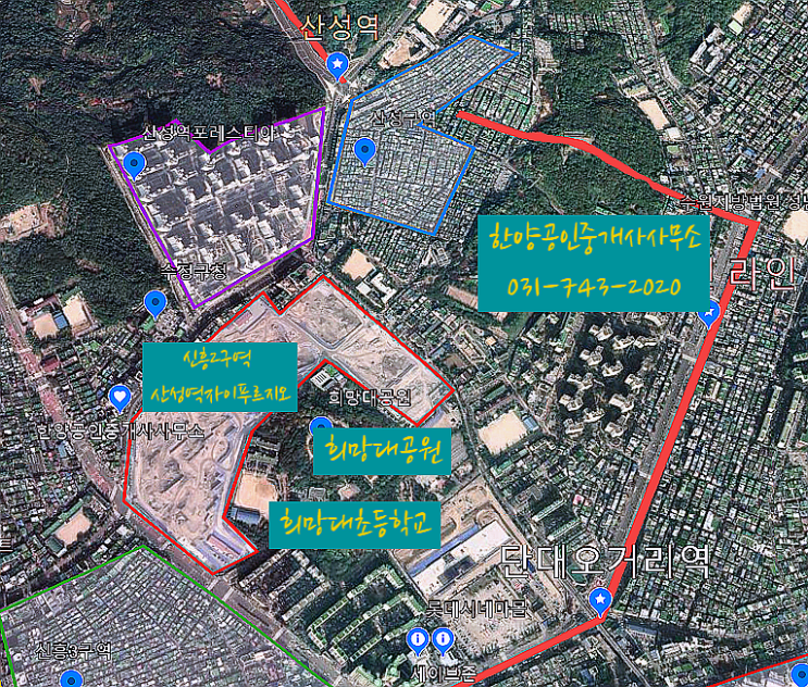 (5건)성남 신흥2구역 산성역 자이푸르지오 84m2 12억, 74m2 10억8000만, 59m2 8억5000만, 입주권 매물 : 네이버 블로그
