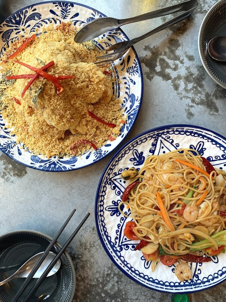 신논현역 맛집 기분좋게 배부른 강남역 태국음식 맛집 파파야 리프🌴💛 네이버 블로그