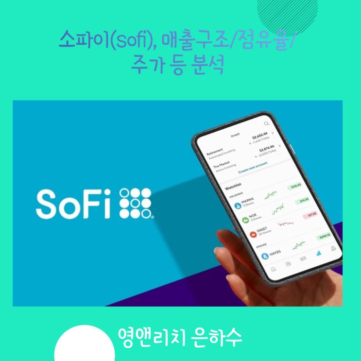 소파이(sofi) 주식 락업해제/사업구조/점유율/주가 분석 : 네이버 블로그