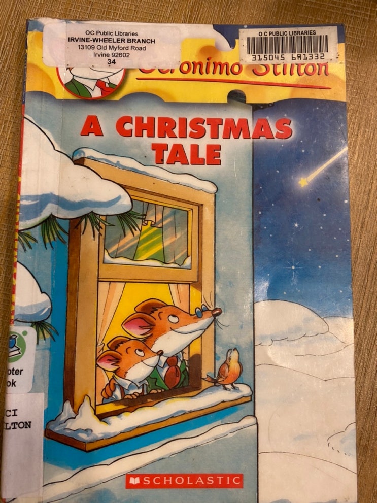 [2학년 리딩] Geronimo Stilton A Christmas Tale : 네이버 블로그