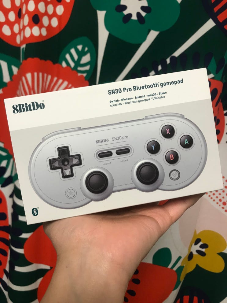컨트롤러) 8bitdo sn30 pro : 네이버 블로그