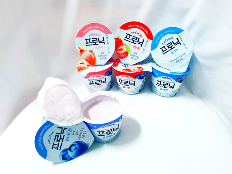 떠먹는 프로바이오틱스 프로닉 요거트 4종 후기 Hy 한국야쿠트르 프레딧에서 네이버 블로그
