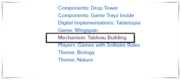 보드게임 메커니즘:타블로 빌딩(Tableau Building) : 네이버 블로그