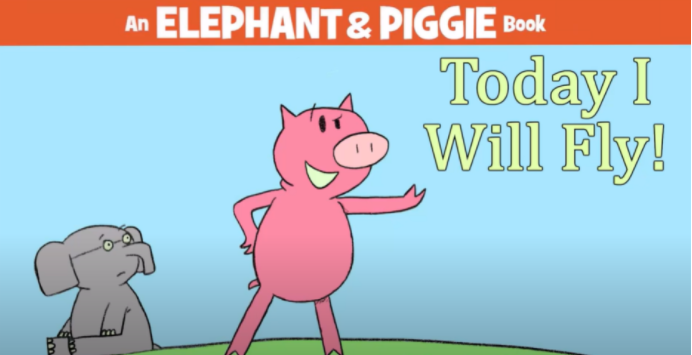 Elephant & Piggie Book 《Today I will Fly!》 픽쳐북 : 리딩레벨 AR 0.5~1.4, 영어원서 ...
