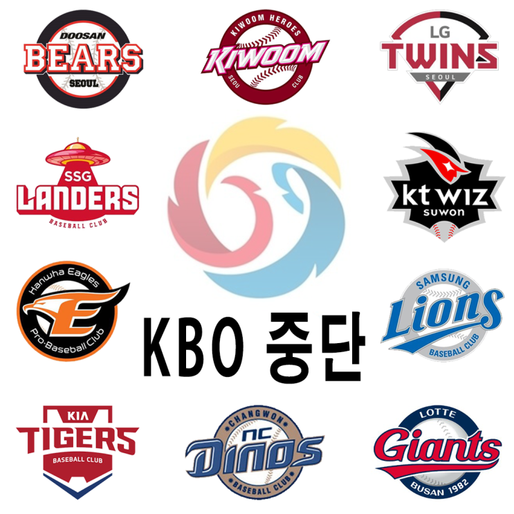 KBO 시즌 중단 : 네이버 블로그